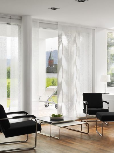 Silent Gliss - Hand / Draw Rod Operated Flex Panel